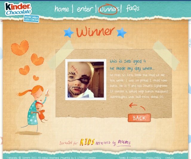 Face of Kinder 2013 | Force of Nature